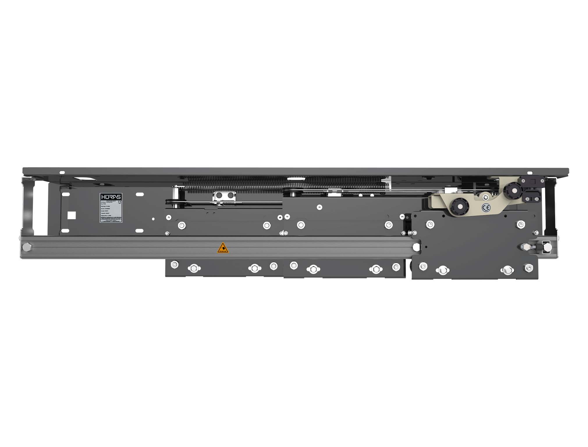 3 Panel Telescopic Landing Door | MESI ELEVATOR